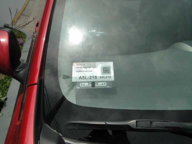 DNT: Tercera placa vehicular será instalada en el 2017 DNT: Tercera placa vehicular será instalada en el 2017
