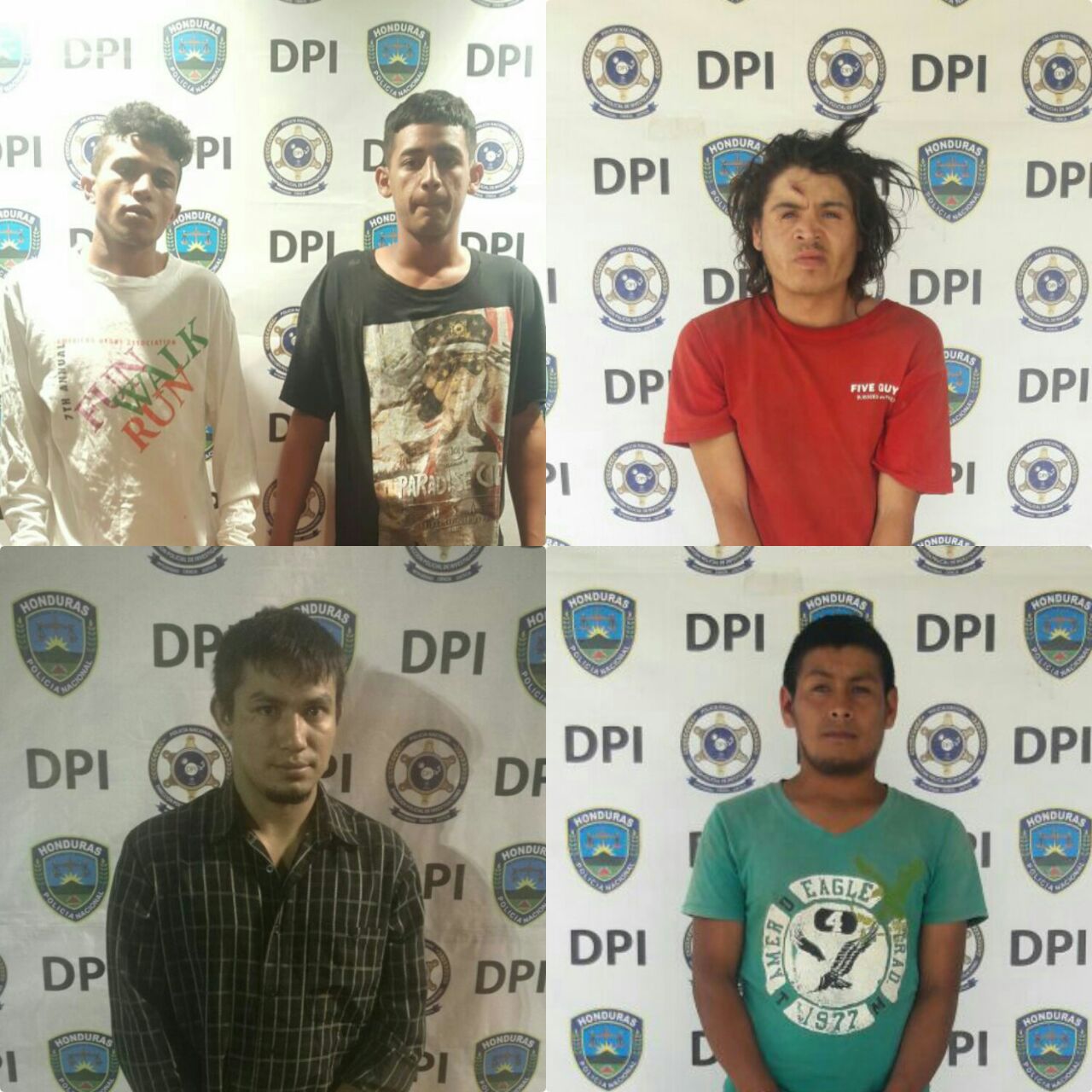 Honduras Registra Unos 112 Detenidos Por Diferentes Delitos