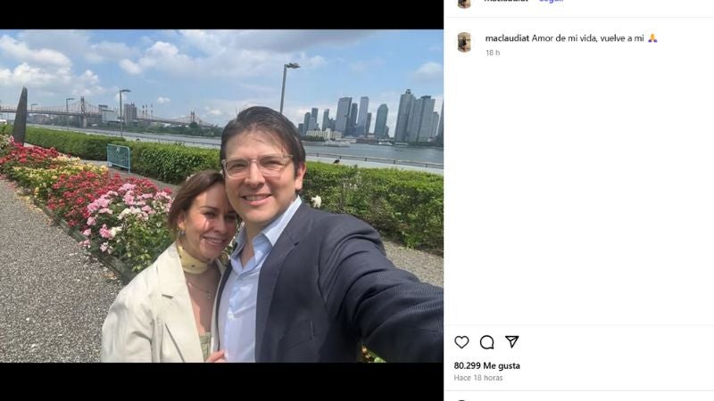 Informa esposa de Miguel Uribe sobre su estado de salud